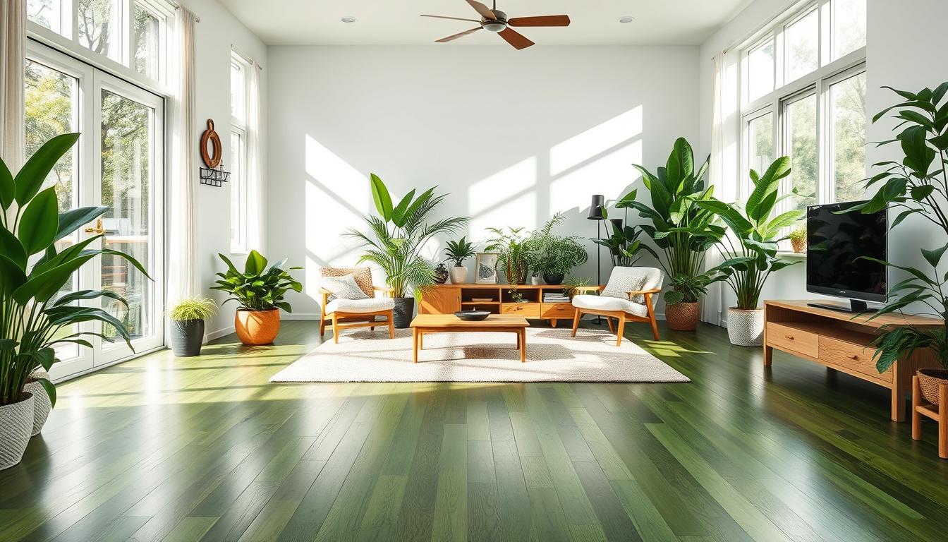 Beautiful Green Hardwood Flooring for Your Home - TimberTropics.com
