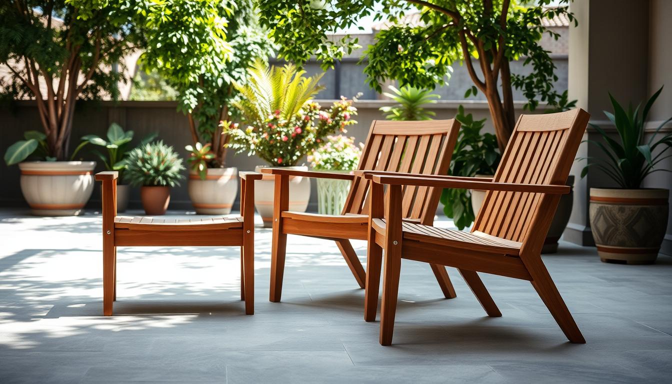 Stylish Teak Wood Chairs Outdoor Oasis - TimberTropics.com